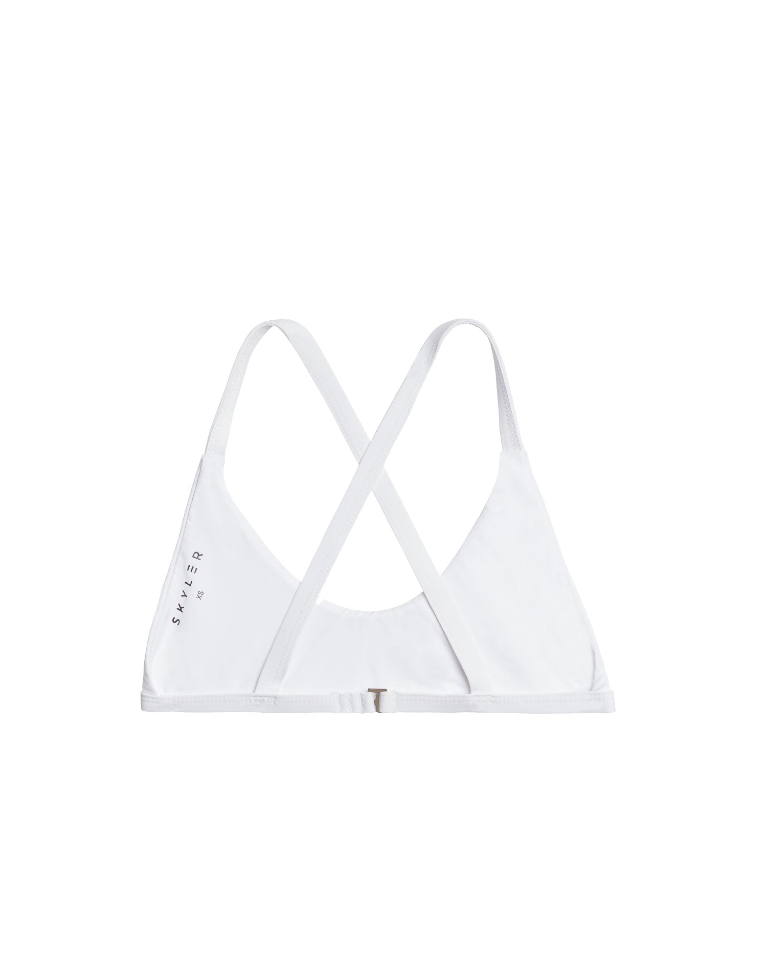 Bikini Iv Top White Skyler Swimwear
